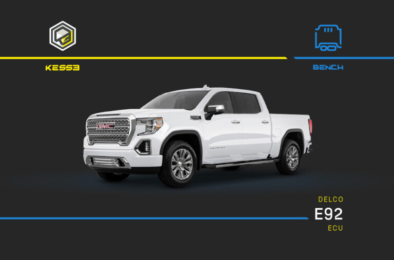 Modo BENCH para AC Delco E92: grandes SUV y Pick-Up GM V8. - Alientech